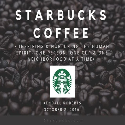 Starbucks Social Media Strategy