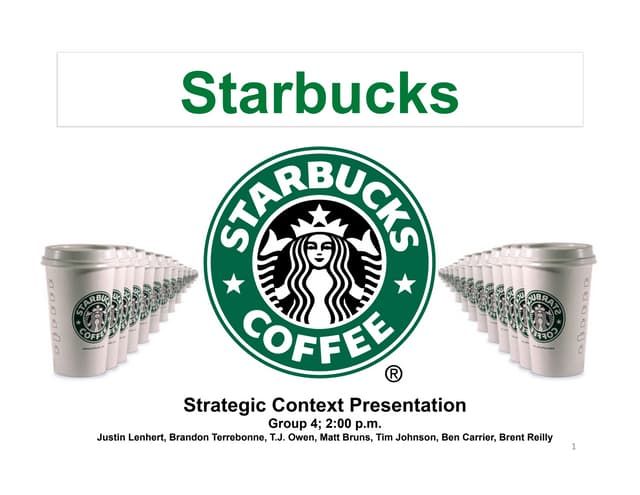 Starbucks Balanced Scorecard | PPTX