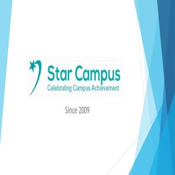 How to be a STAR Campus | PPT