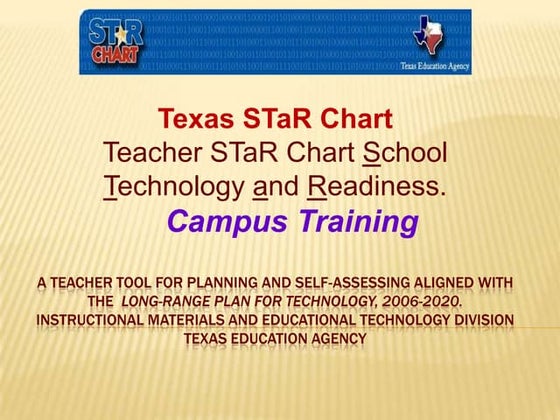 Staar chart | PPT
