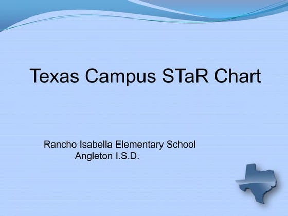 Chavez High School Star Chart Results Power Point | PPT