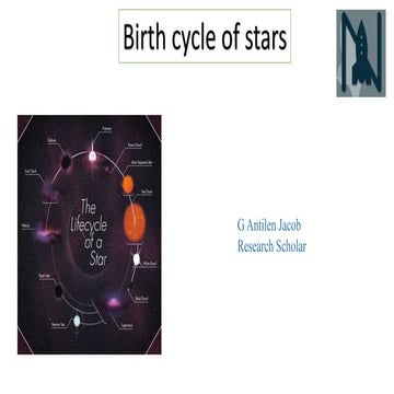 life cycle of stars | PPTX