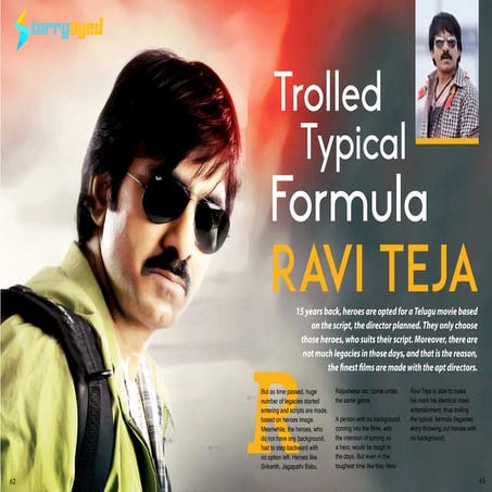 Trolled Typical Formula - RaviTeja | PDF
