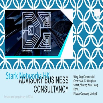 Stark Networks HK Overview | PPT