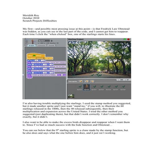 Starling project troubles | DOC