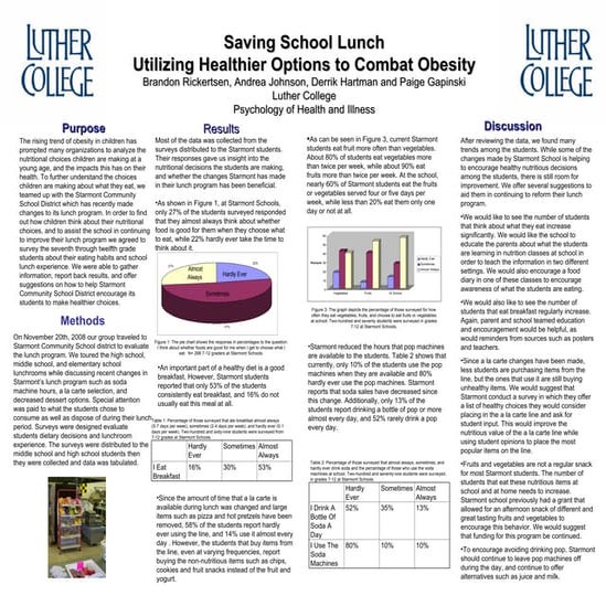 Cafeteria Research Project Report | PDF