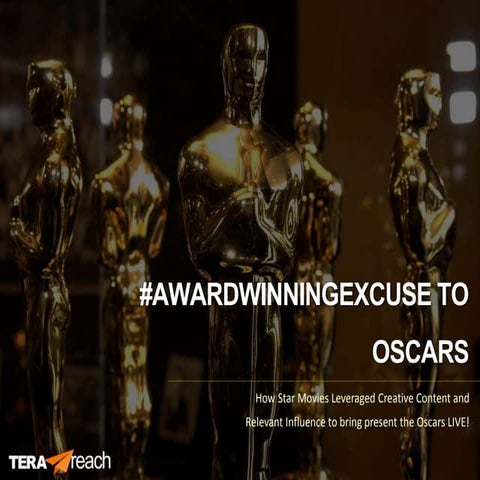 #AwardWinningExcuse To Oscars | PPTX