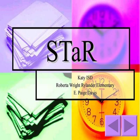 STaR Presentation | PPT