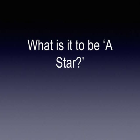 Star Profile | PPTX