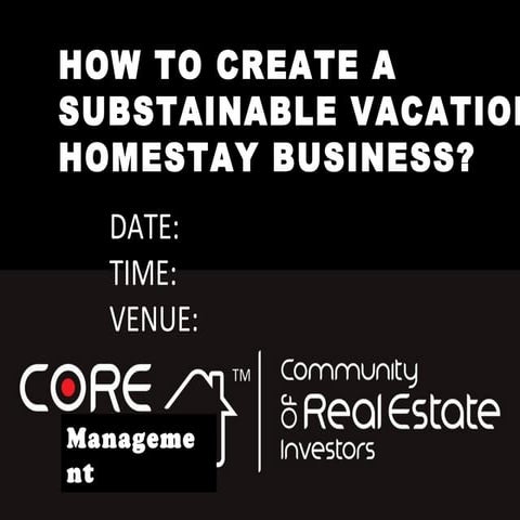 Star property how to start a substainable vacation homestay business | PPT