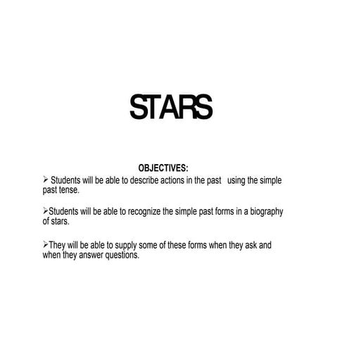 Stars | PPT | Movies | Entertainment