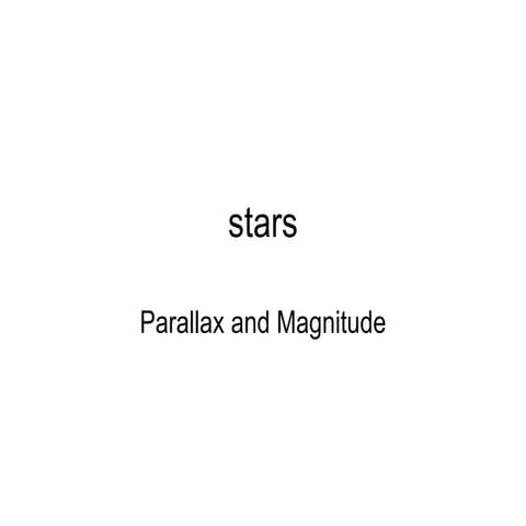 Stars | PPT