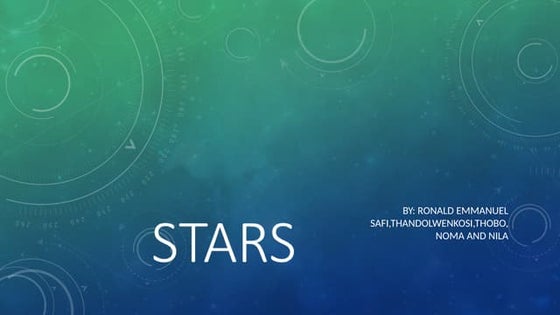 Stars - Stellar Evolution | PPT