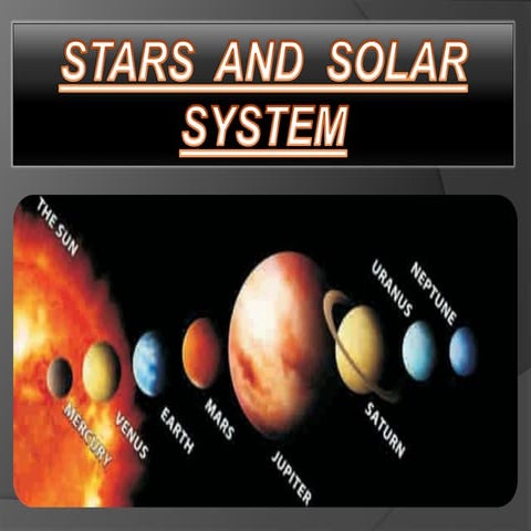 Stars and solar system | PPTX | Space and Astronomy | Science
