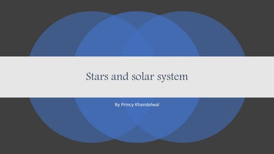 Solar System informative PowerPoint Slide | PPT
