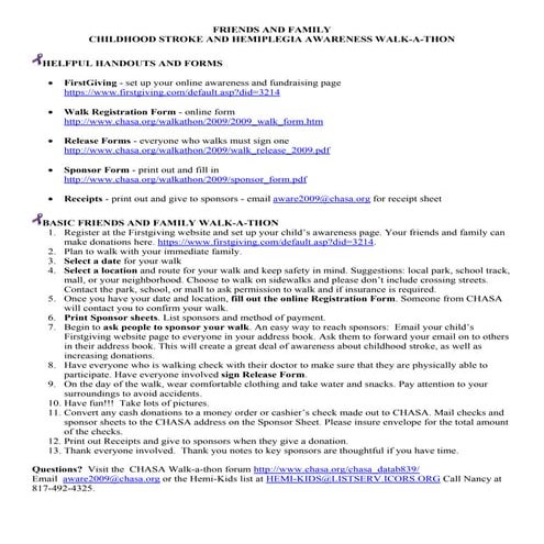 Start! Heart Walk | PDF | First Aid | Injuries