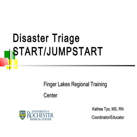 Start triage-training-presentation | PPT