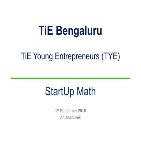 Start up math | PPTX
