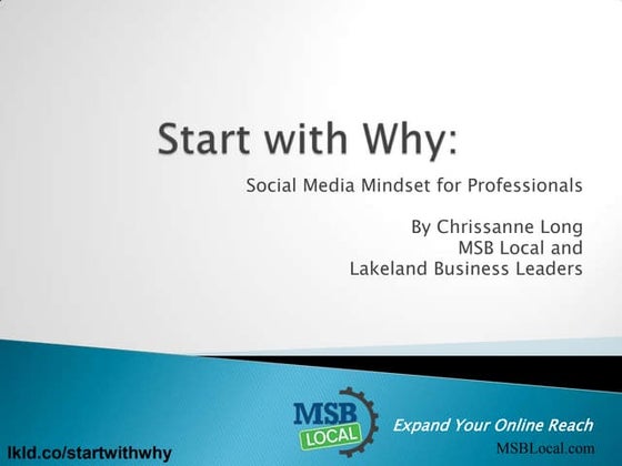 Simon Sinek - The golden circle - Start with the WHY | PPT