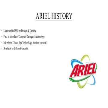 Ariel vs Surf excel Brand comparison. | PPTX