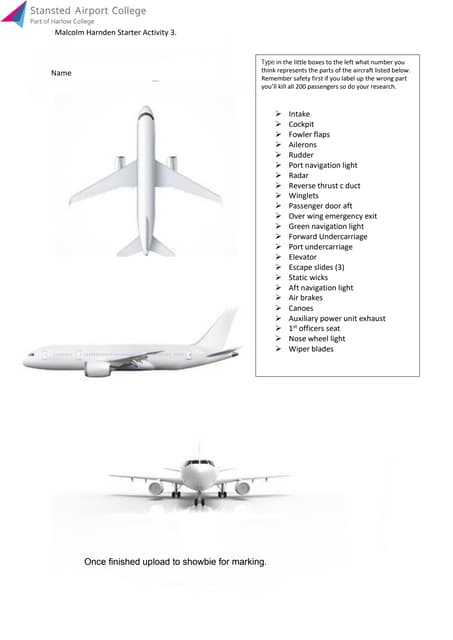 Starter activity 7 completed | PDF