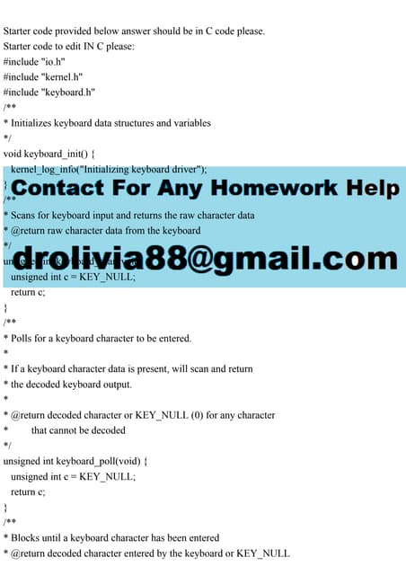 Starter Code Provided Below Answer Should Be In C Code Pleasestarpdf