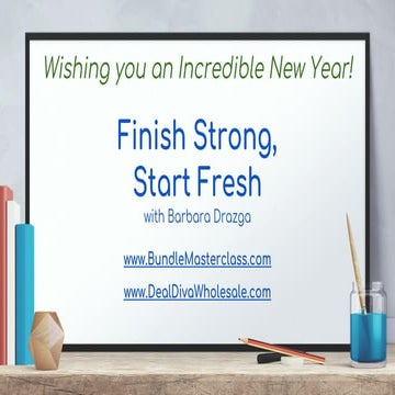 Finish Strong, Start Fresh - Goal Setting and Project Planning for a ...