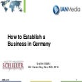 Starting & founding a business in Germany | PDF