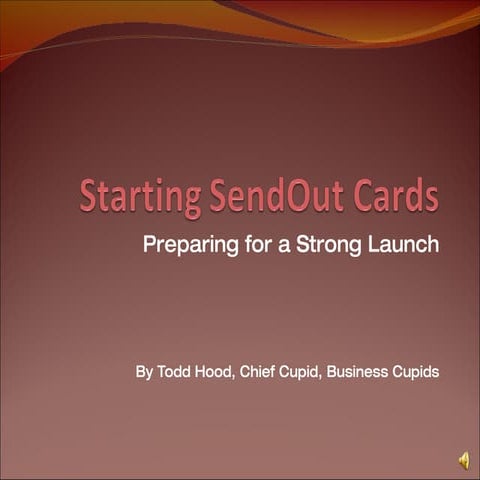 Starting Send Out Cards | PPT