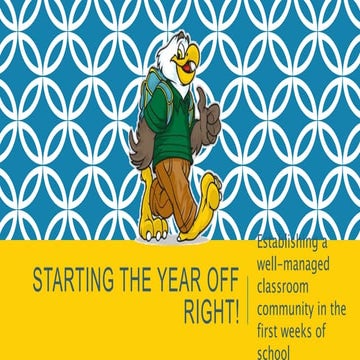 Teaching Procedures and Building Classroom Community | PPTX ...