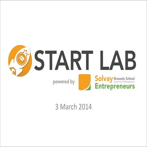 START LAB - Introduction of the MOBILE APP Edition by Olivier Verdin | PPT