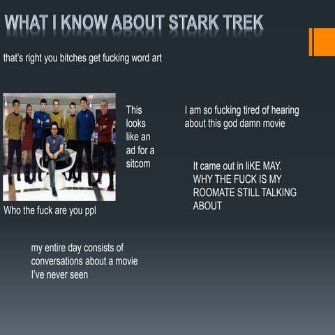 Star trek ppt pdf | PDF | Adult & Explicit Sexual Content | Sensitive Topics