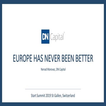 Start Summit, Nenad Marovac from DN Capital | PDF