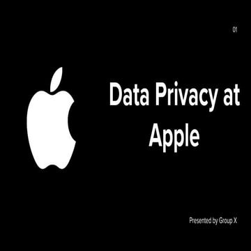 Data Protection and Privacy at Apple Inc. | PDF