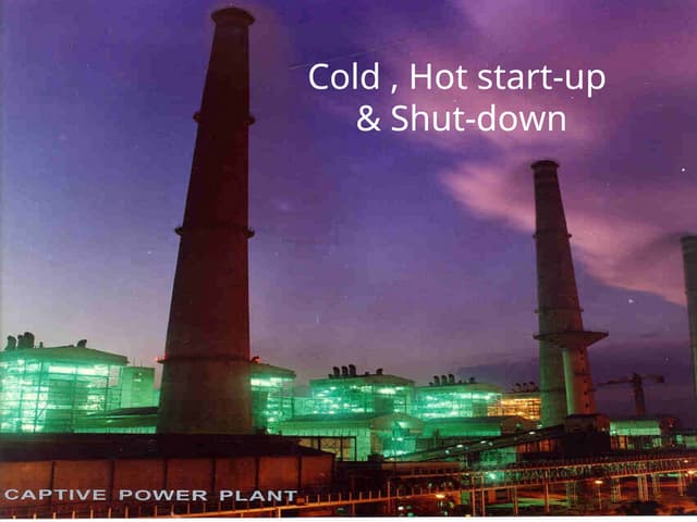 Boiler light up & loading | PPTX