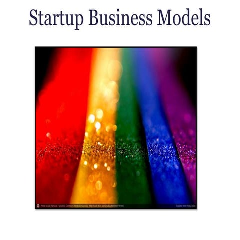 Startup Business Models | PDF
