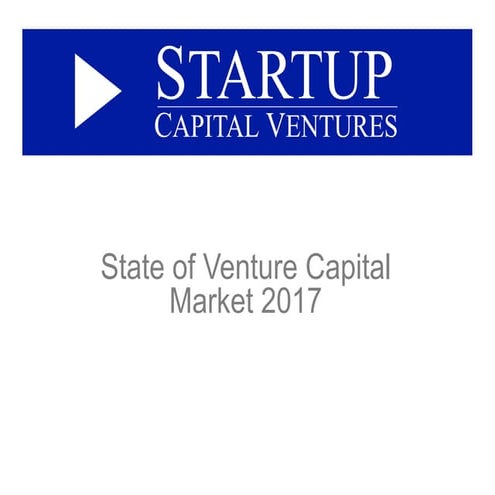US Venture Capital Market 2017 | PDF