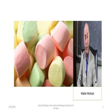 Startup challenges how to start and manage a startup by dr. dost | PPT