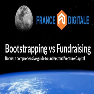 Startup funding : bootstrapping vs fundraising | PPT