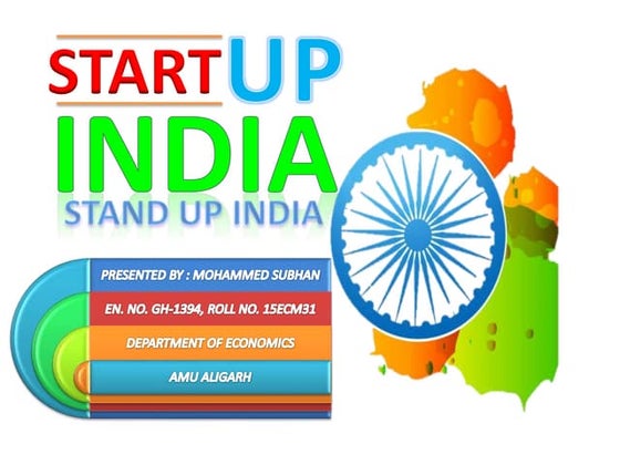 Startup india | PPT