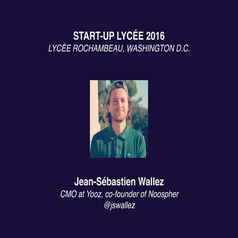 An Introduction to Entrepreneurship by Jean-Sébastien Wallez, Start-up ...