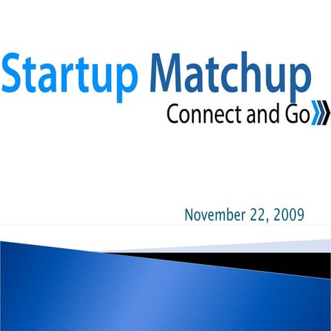 Startup Matchup NYCSW | PPT