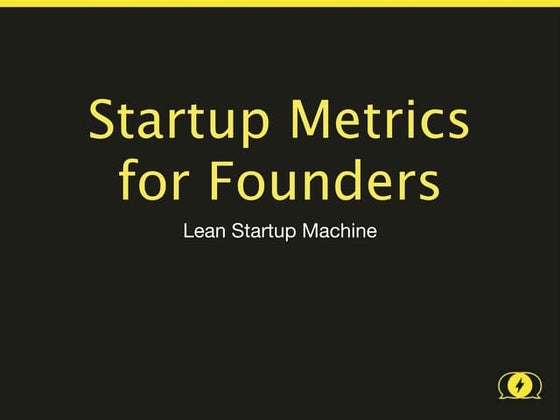 Organize Lean Startup Machine | PDF