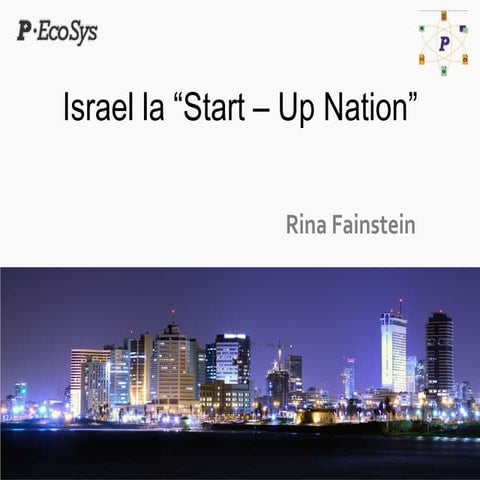 Start up Nation story in Spanish | PDF