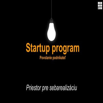 Ako na startup | PDF