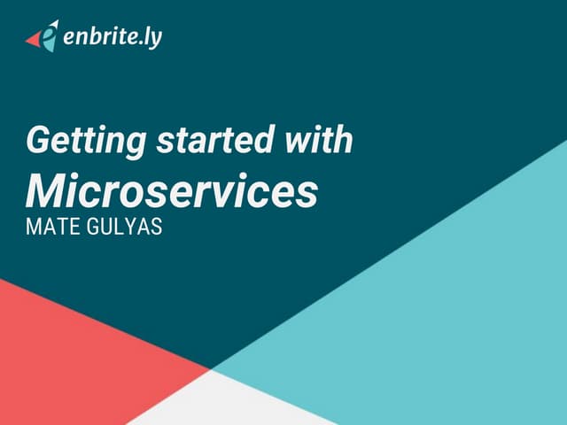 Startup safary | Getting started with microservices | PPT Startup safary | Getting started with microservices | PPT