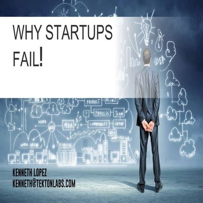 Why Startups fail | PPT