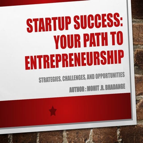Startup_Success_Presentation.pptx Best startup Ideas | PPT