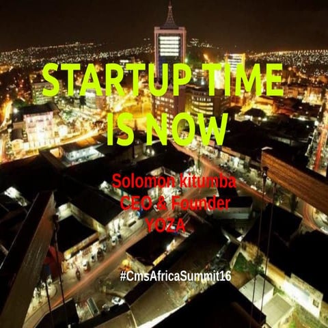 Startup time is now | PPT