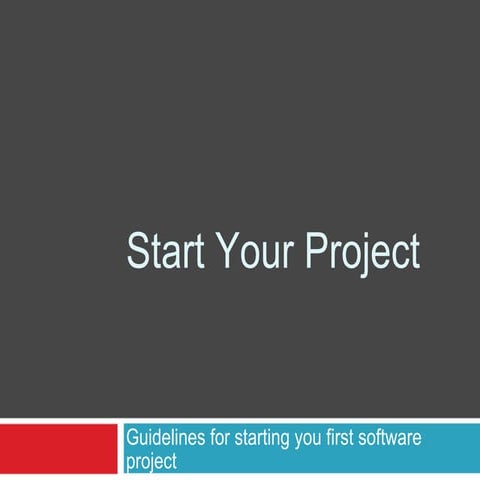 Start Your Project | PPT